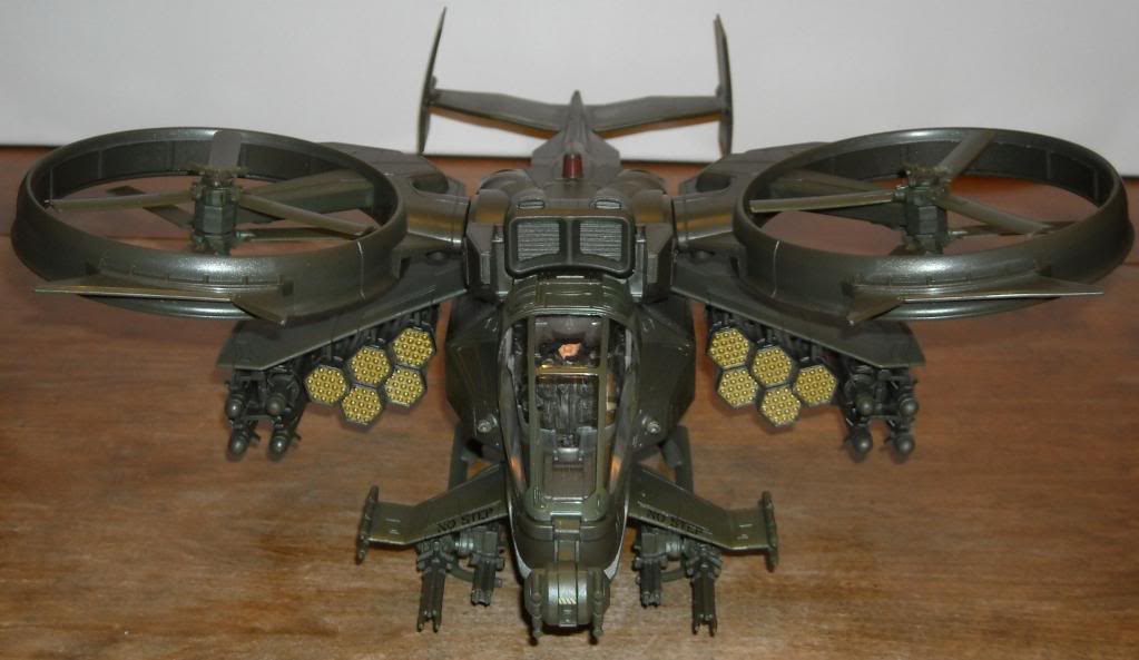 The toys from movie: AVATAR SCORPION RDA GUNSHIP AT-99