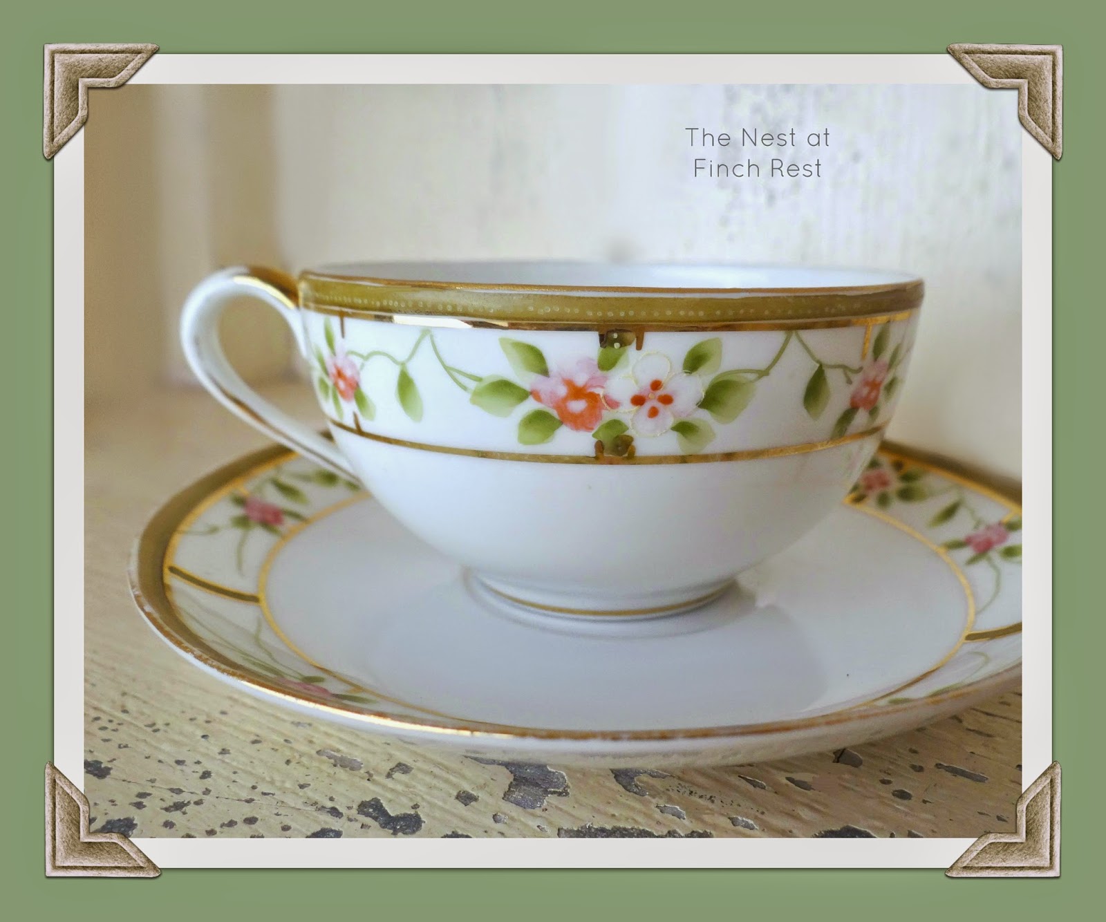 The Nest at Finch Rest: Pretty Pink Teacups