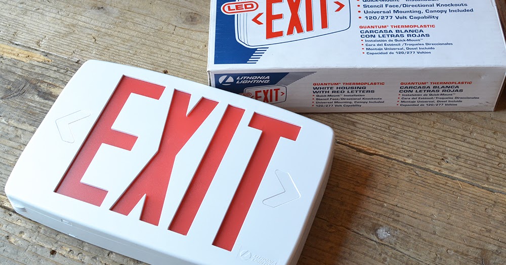 HOLIDAY GENERAL STORE: EXIT SIGN