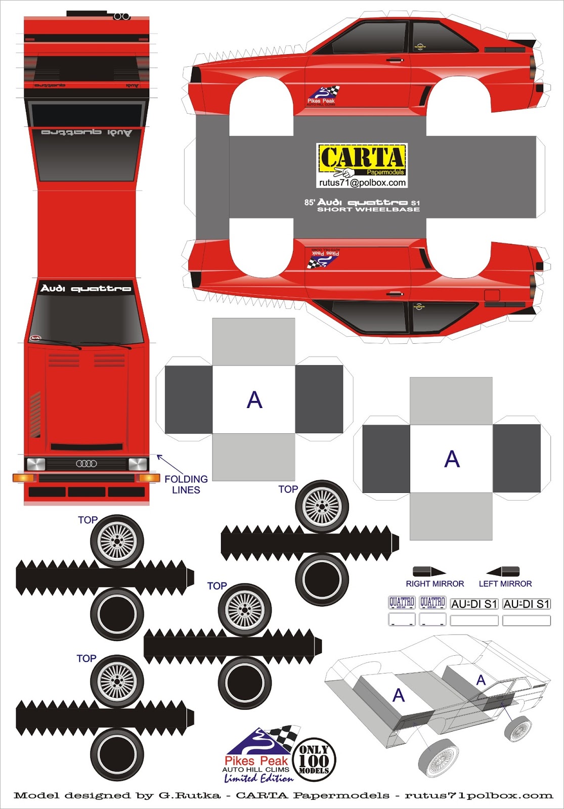 Bruno Design Customs: Paper cars 6!!!