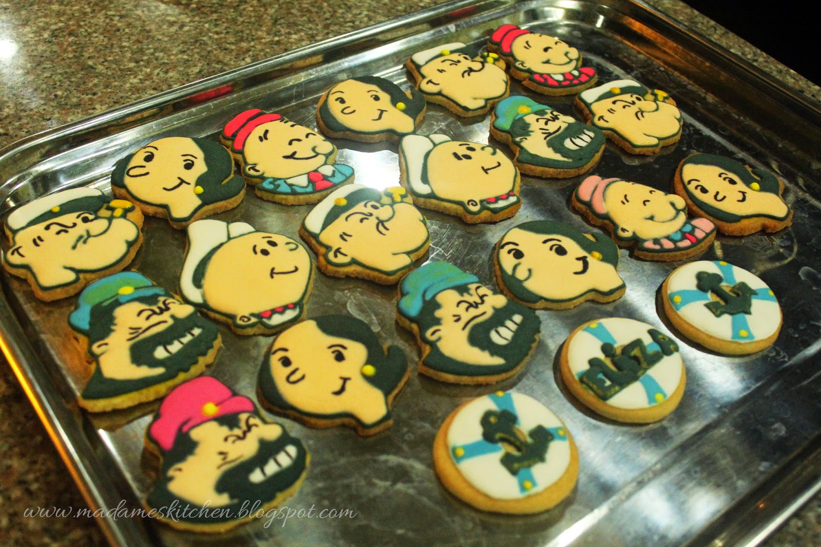 Popeye The Sailorman Cookie Bouquet