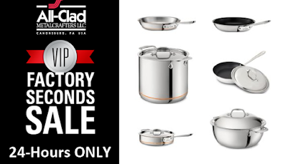 All-Clad Factory Seconds Cookware Sale. Prices Starting at $49.99 on ...