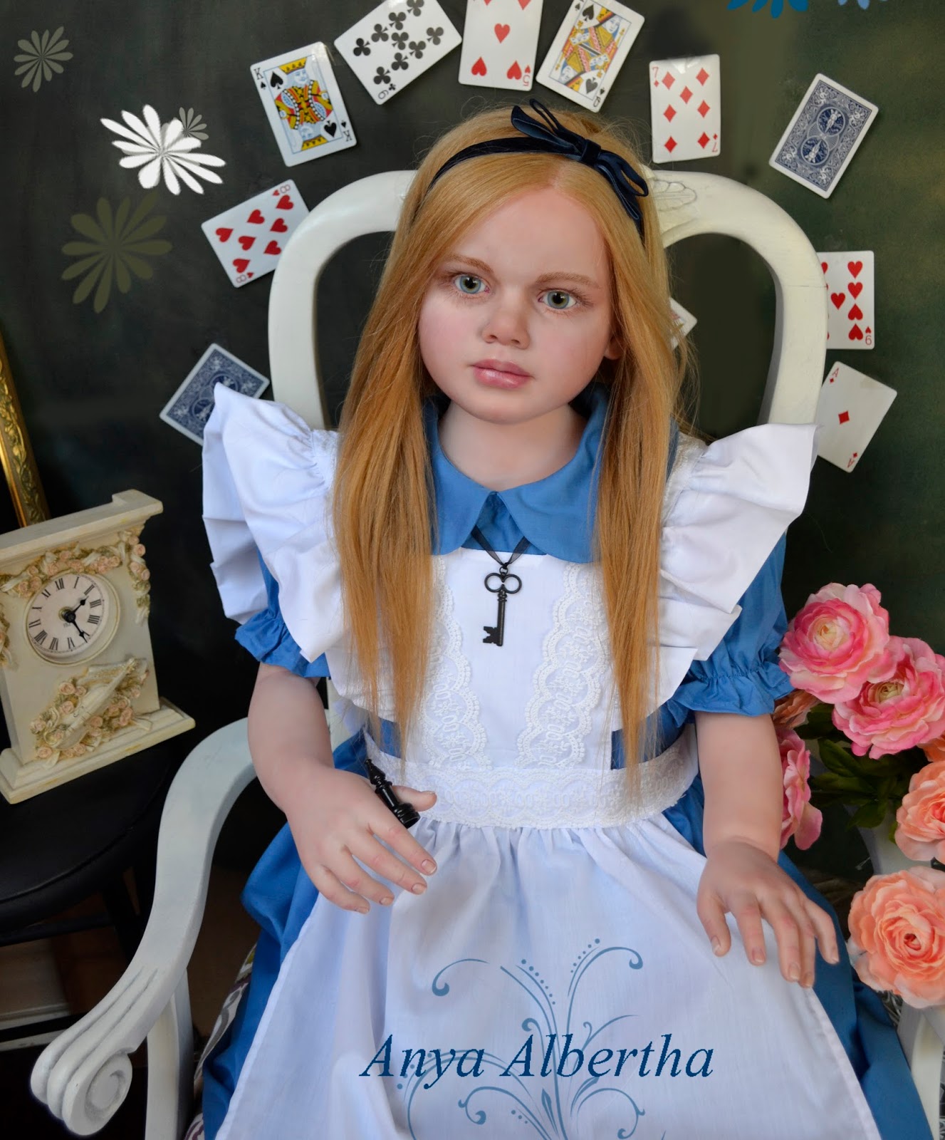 Anyas Originals Reborns And Ooak Art Dolls ~ Alice In Wonderland ~ My New Ooak Lifesize Doll