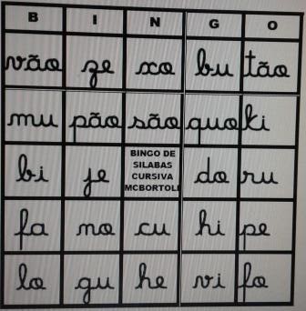 Meu Cantinho de Lieturas pra Vida com Brinquedoteca: Bingos: Bingo de ...