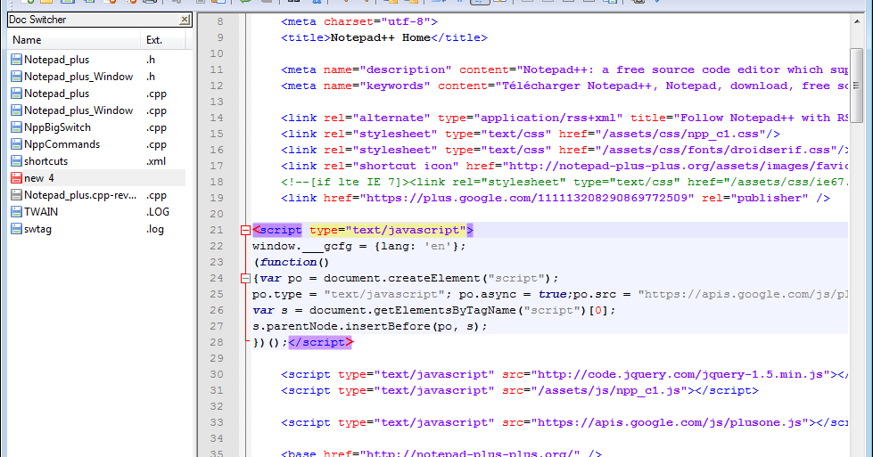 Edit Code With NotePad++ | Task Marks