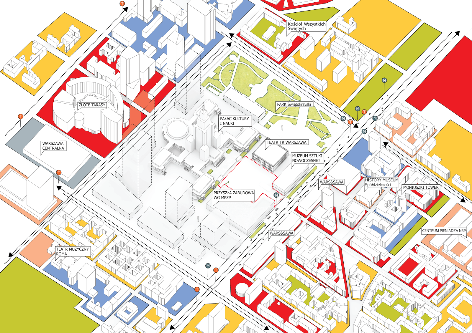 Architects for Urbanity: Warsaw Central Square, Poland