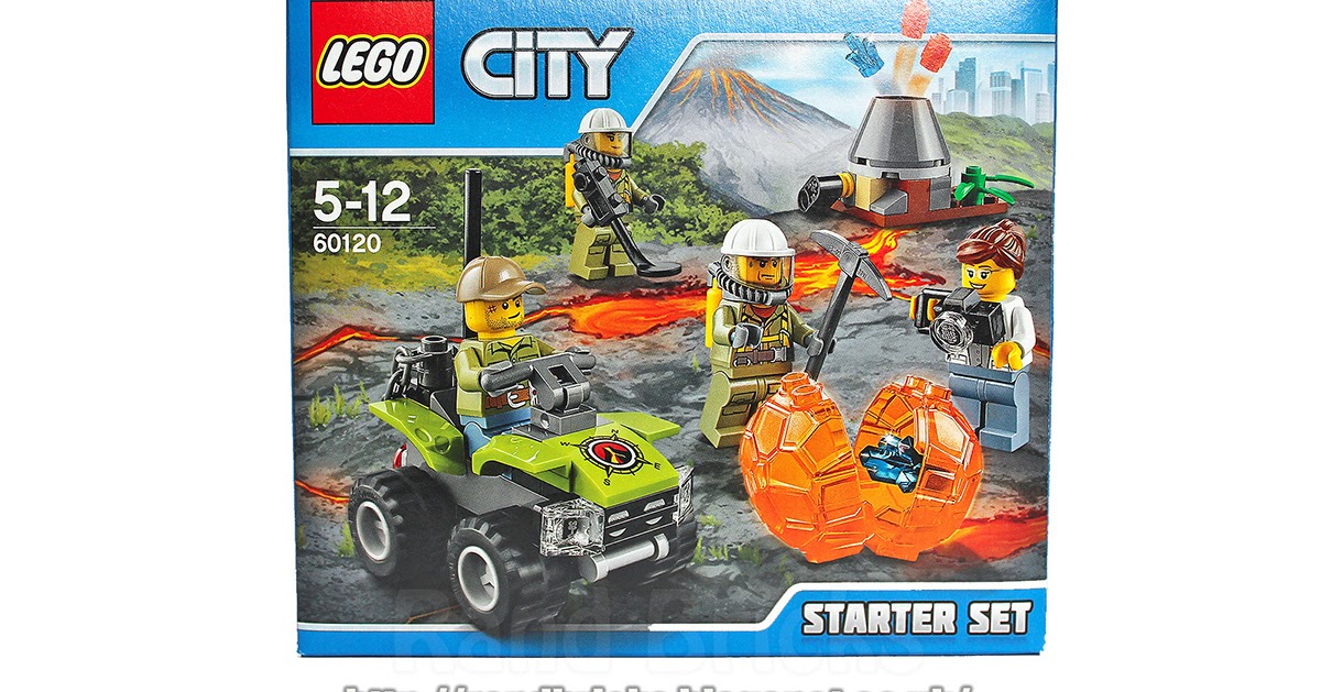 Lego City Volcano Starter Set (60120) Review