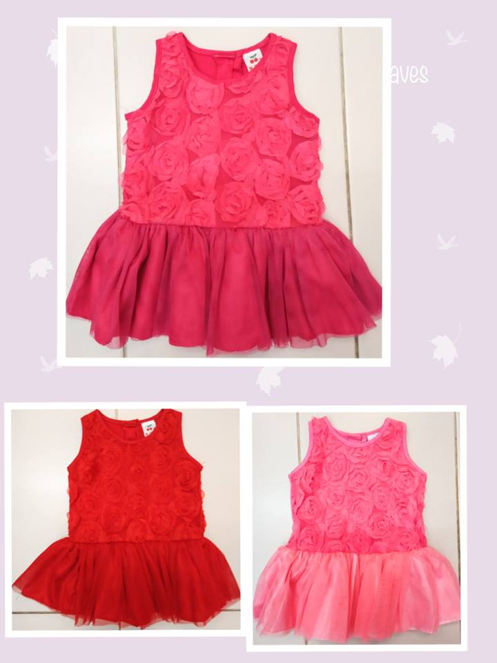 SwissBebe: Baby Chiffon Dresses (Suitable for 3m to 2y)