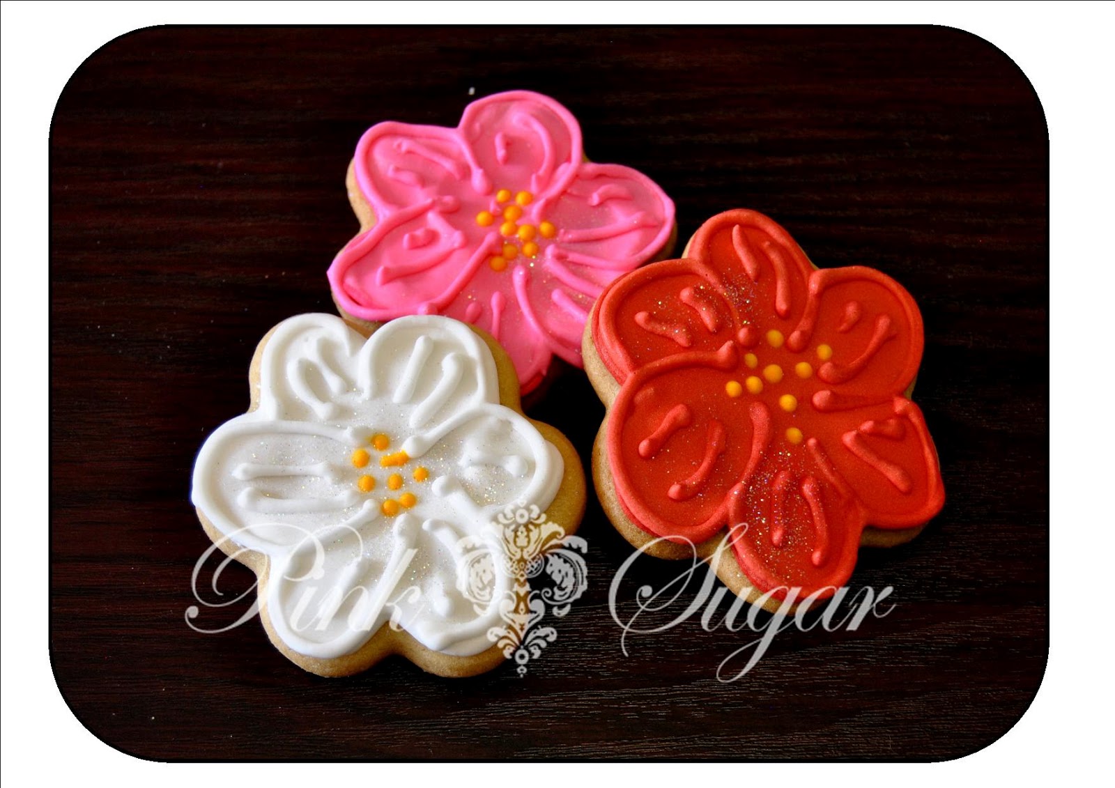 Pink Sugar: Flower Sugar Biscuits...