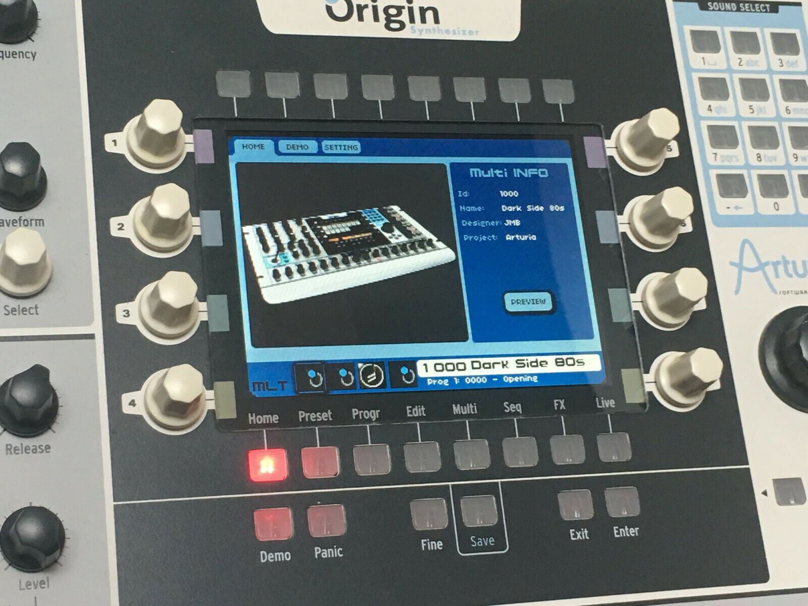 MATRIXSYNTH: Arturia Origin - Unusual Modular VA Synth