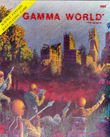 A Paladin In Citadel: David Trampier's Gamma World Cover