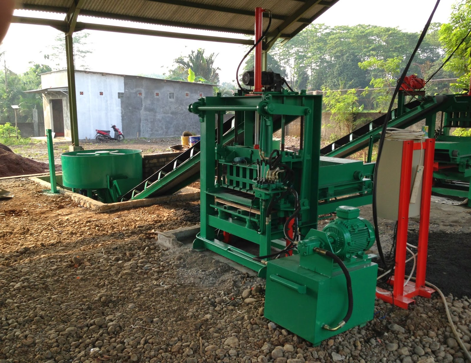 Daftar Harga Mesin Press Batako / Mesin Paving Block: Jual Mesin Paving ...