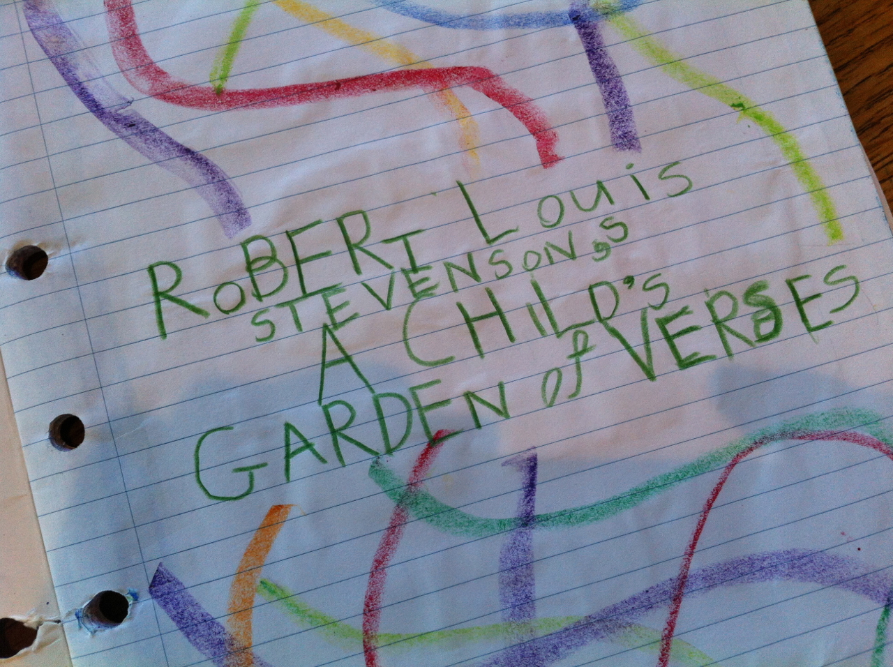 Poetry, Copywork & Performance.