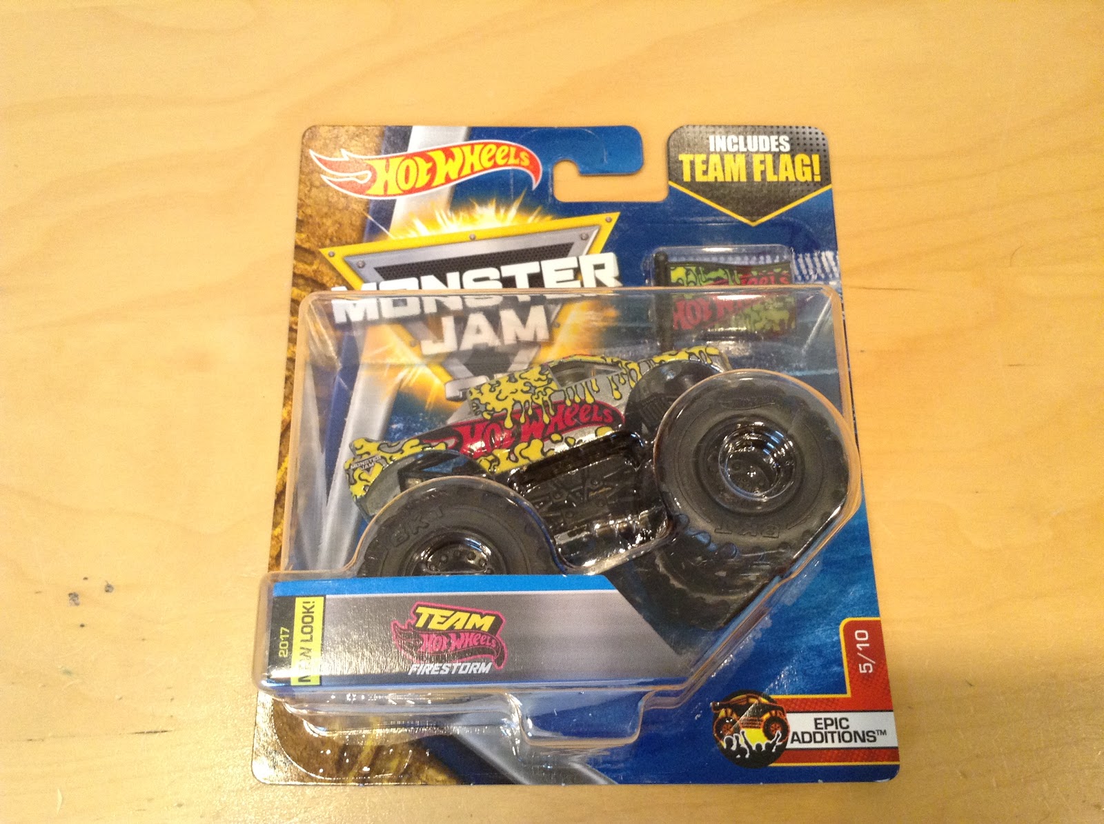 JULIAN'S HOT WHEELS BLOG: Team Hot Wheels Firestorm Monster Jam Truck ...