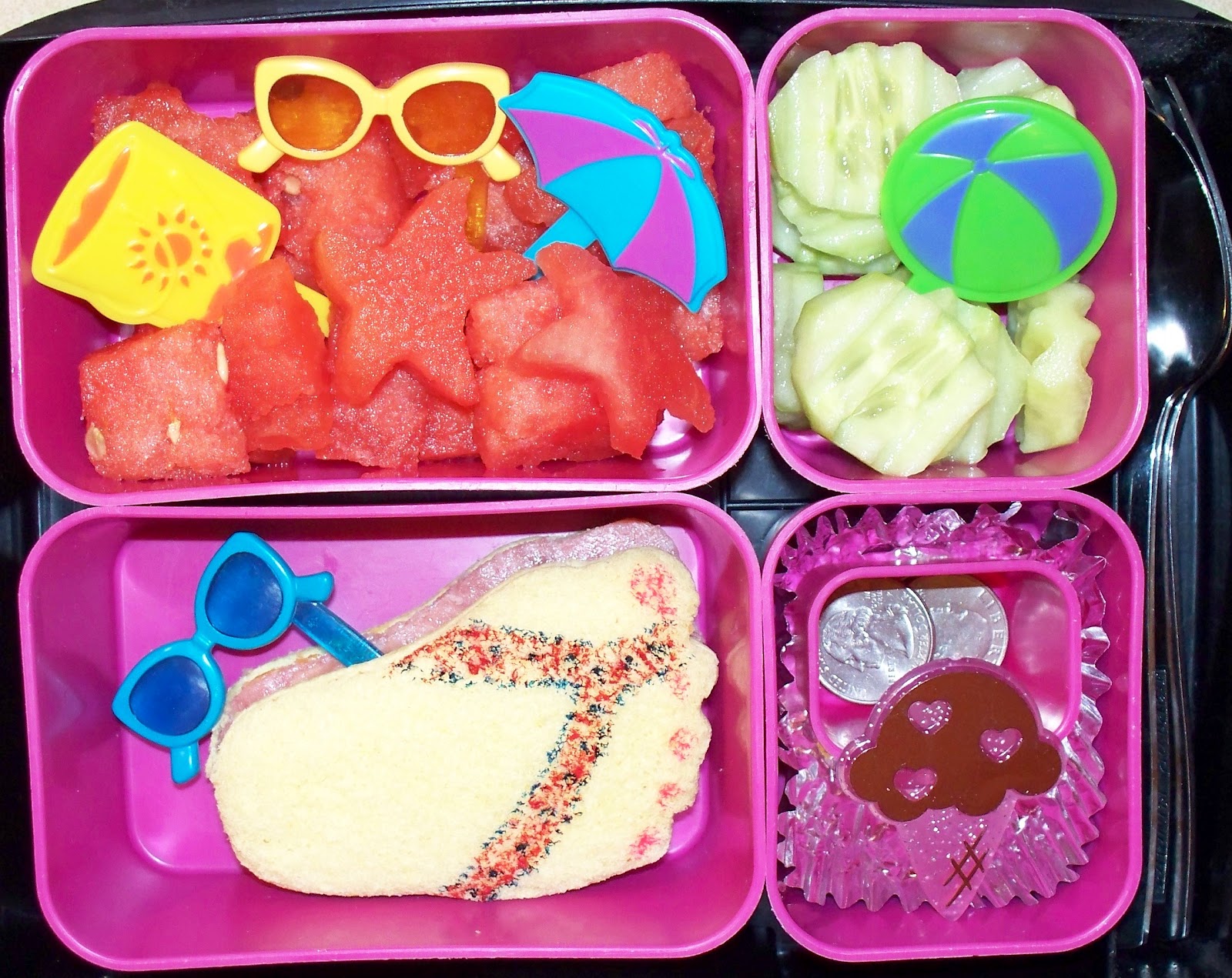Molly's Lunch Box: Theme Lunch 3 - Summertime!