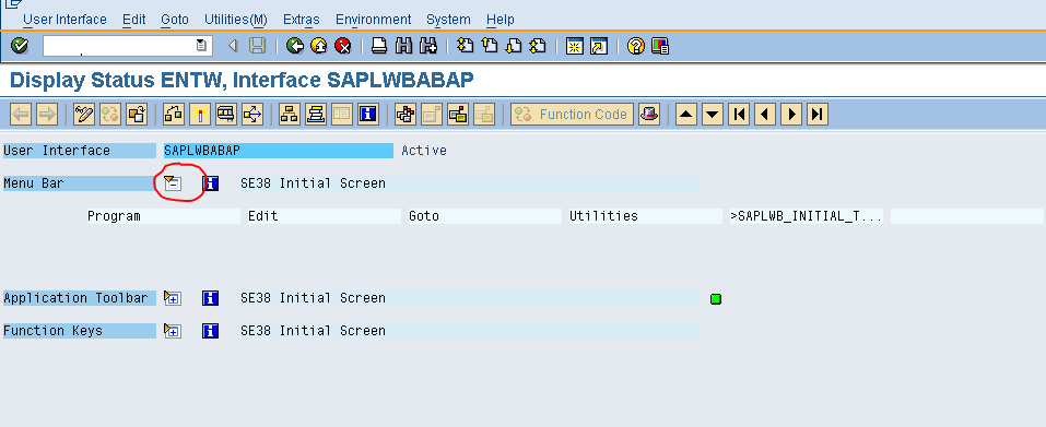 SAP TECH: Menu Exits