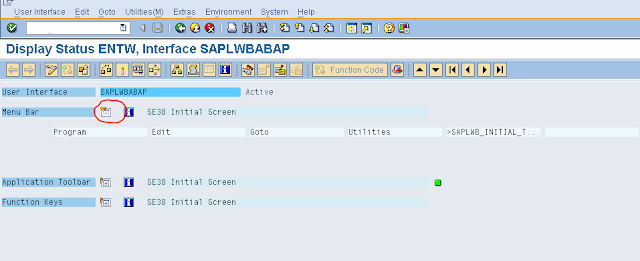 SAP TECH: Menu Exits