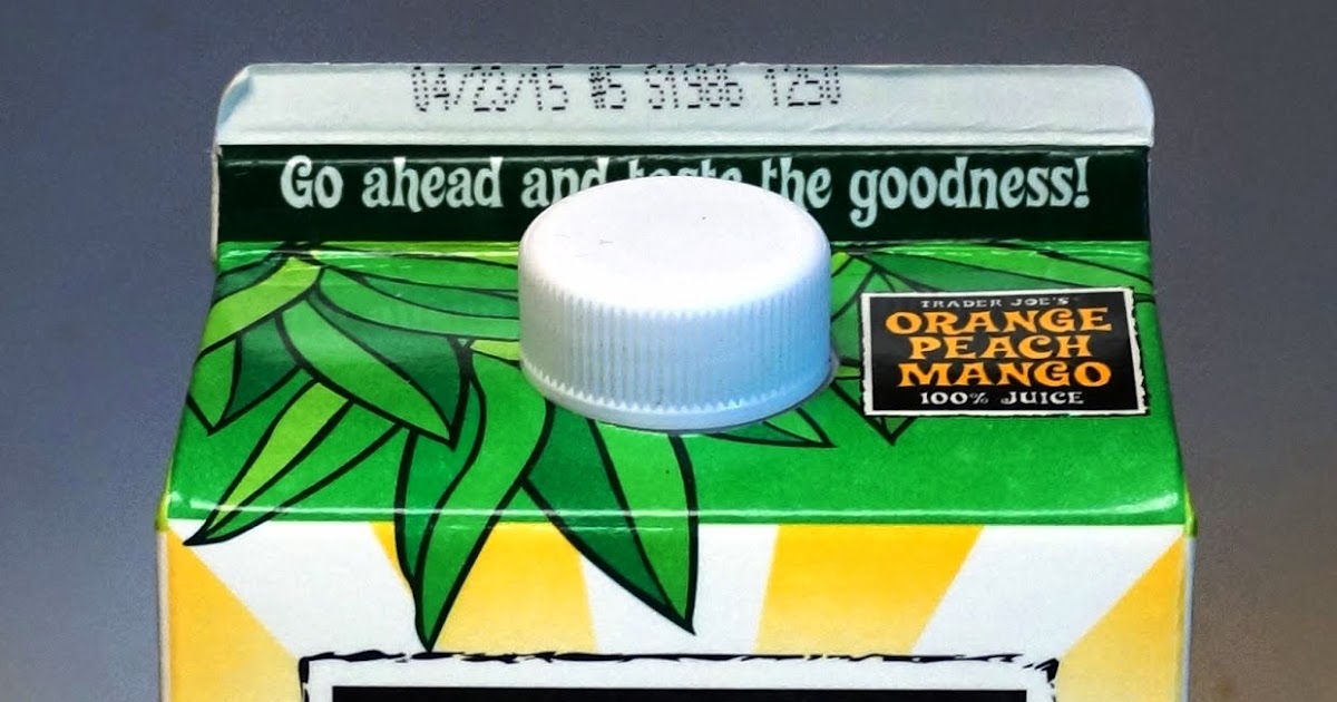 Exploring Trader Joe's: Trader Joe's Orange Peach Mango 100% Juice