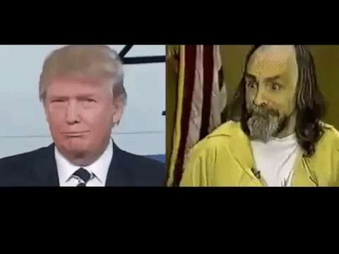 Charles Manson spends life in prison when others to kill for him. Trump ...