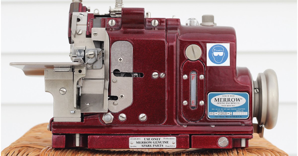 The world's most delicate stitch - Merrow Sewing Machine Co.