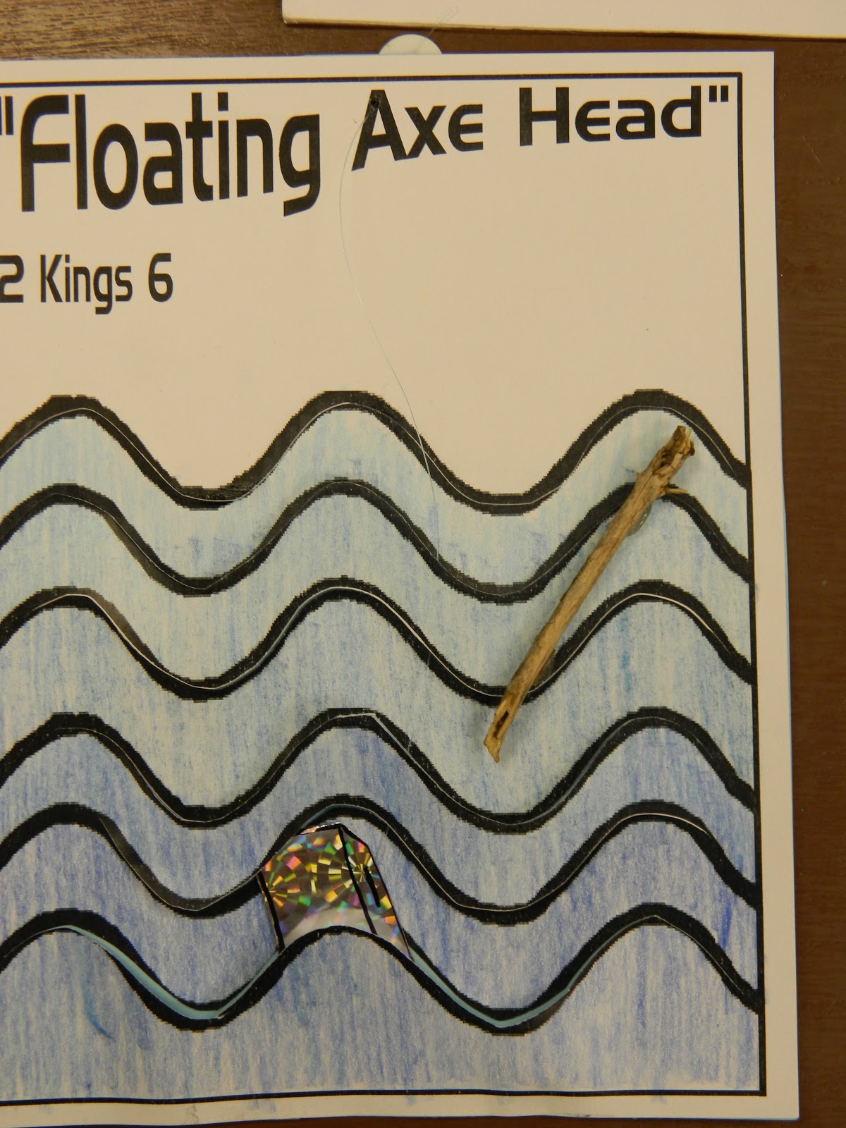 Hands On Bible Teacher: A Floating Axe Head.