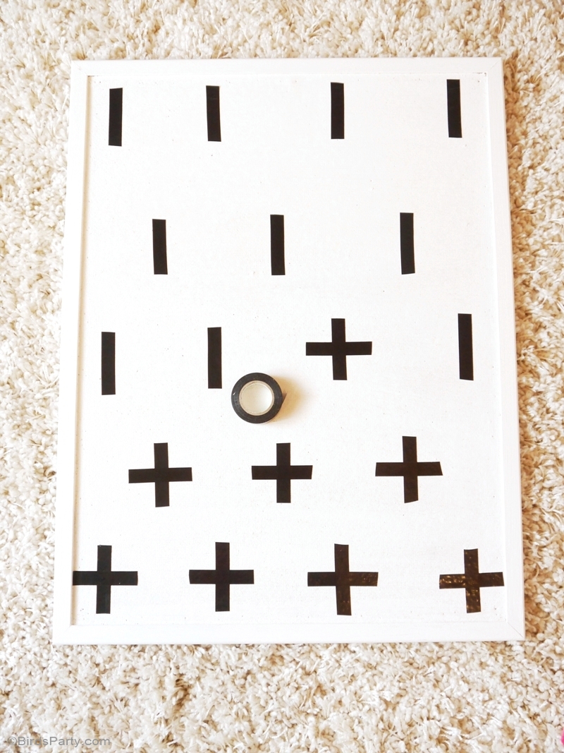 DIY Geometric Bulletin Board Tutorial - Party Ideas | Party Printables Blog