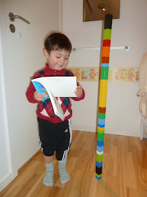Family FECS: Montessori Activity: Measuring with Lego Bricks