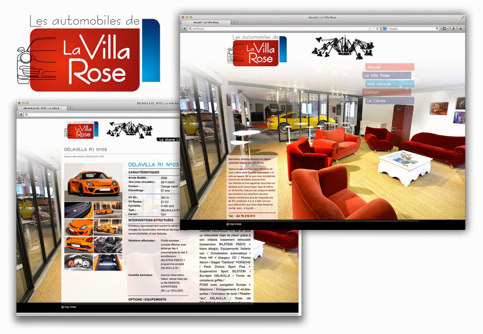 Cap Cross: La Villa Rose /// Spécialiste Porsche.