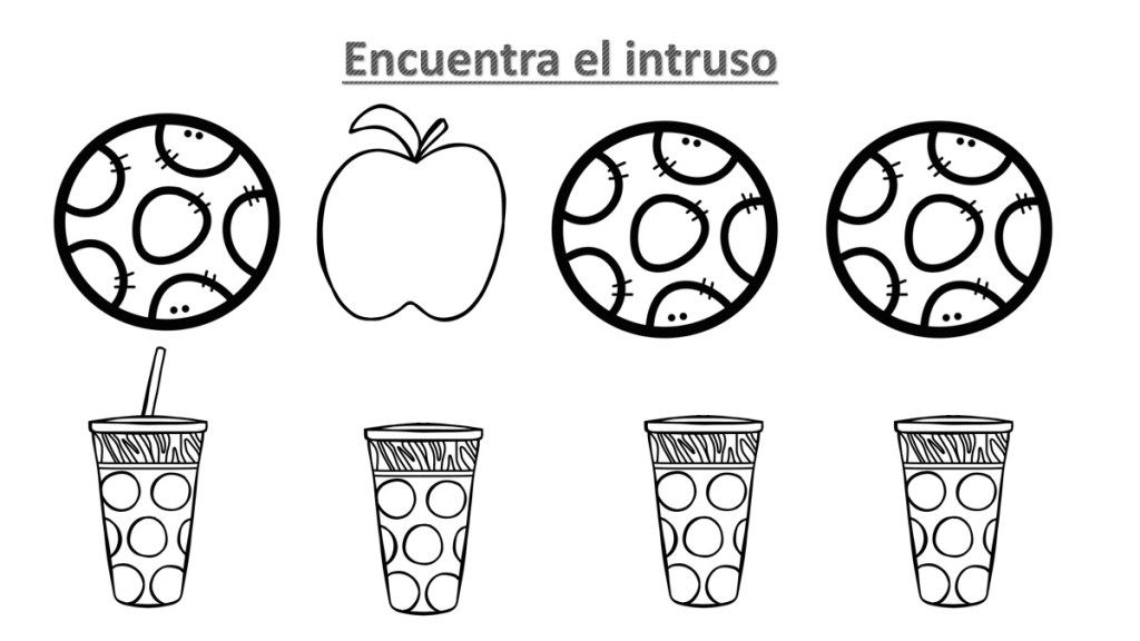 Fichas de Primaria: Pertenece y no pertenece