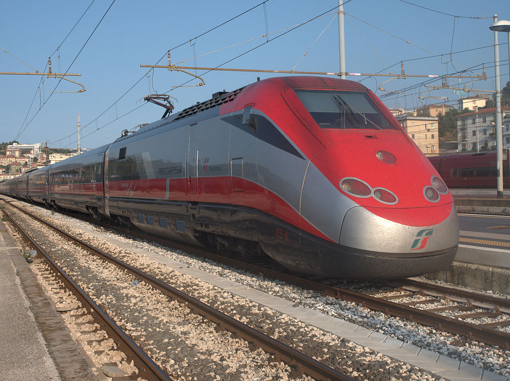 Sobre Filatelia y Ferrocarriles: ETR.500 (Italia, 2010)