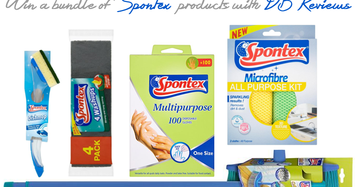 Win a bundle of Spontex products - DB Reviews - UK Lifestyle Blog