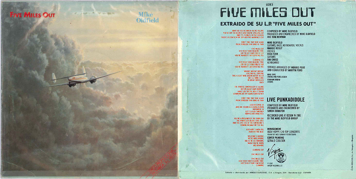 Mike Oldfield's Exposed: Los Singles de Five Miles Out (1982)