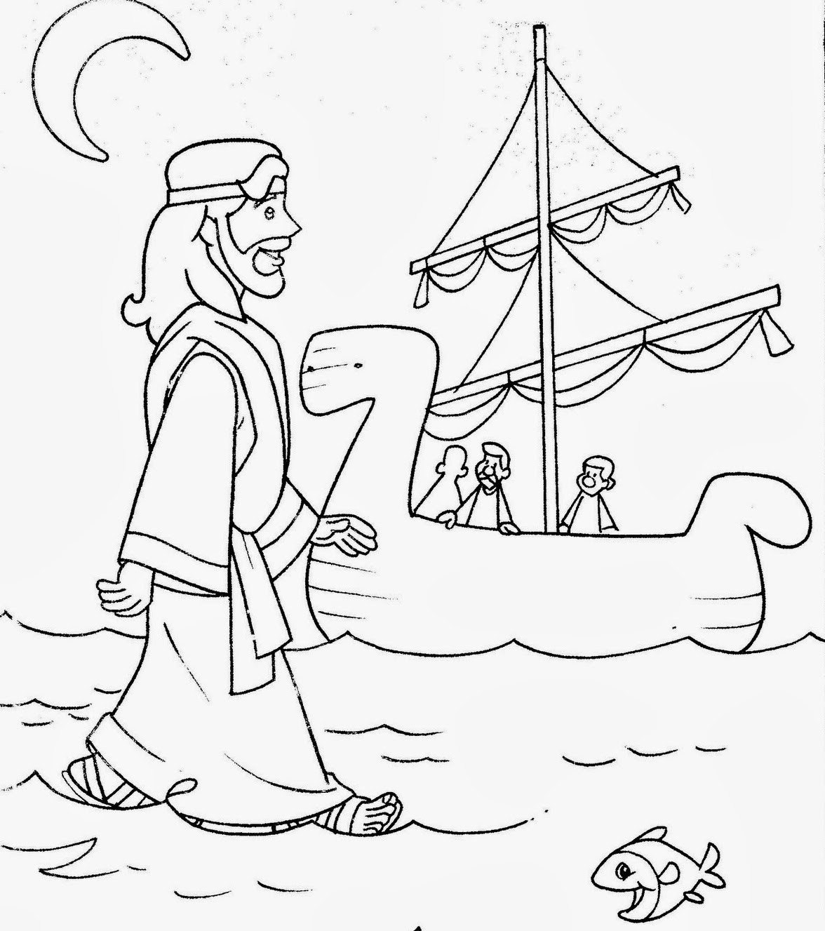JESÚS CAMINA SOBRE EL MAR JESÚS CAMINA SOBRE EL MAR