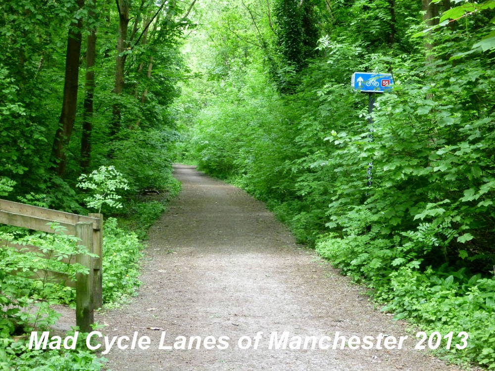 Mad Cycle Lanes of Manchester: Tyldesley & Roe Green Looplines etc