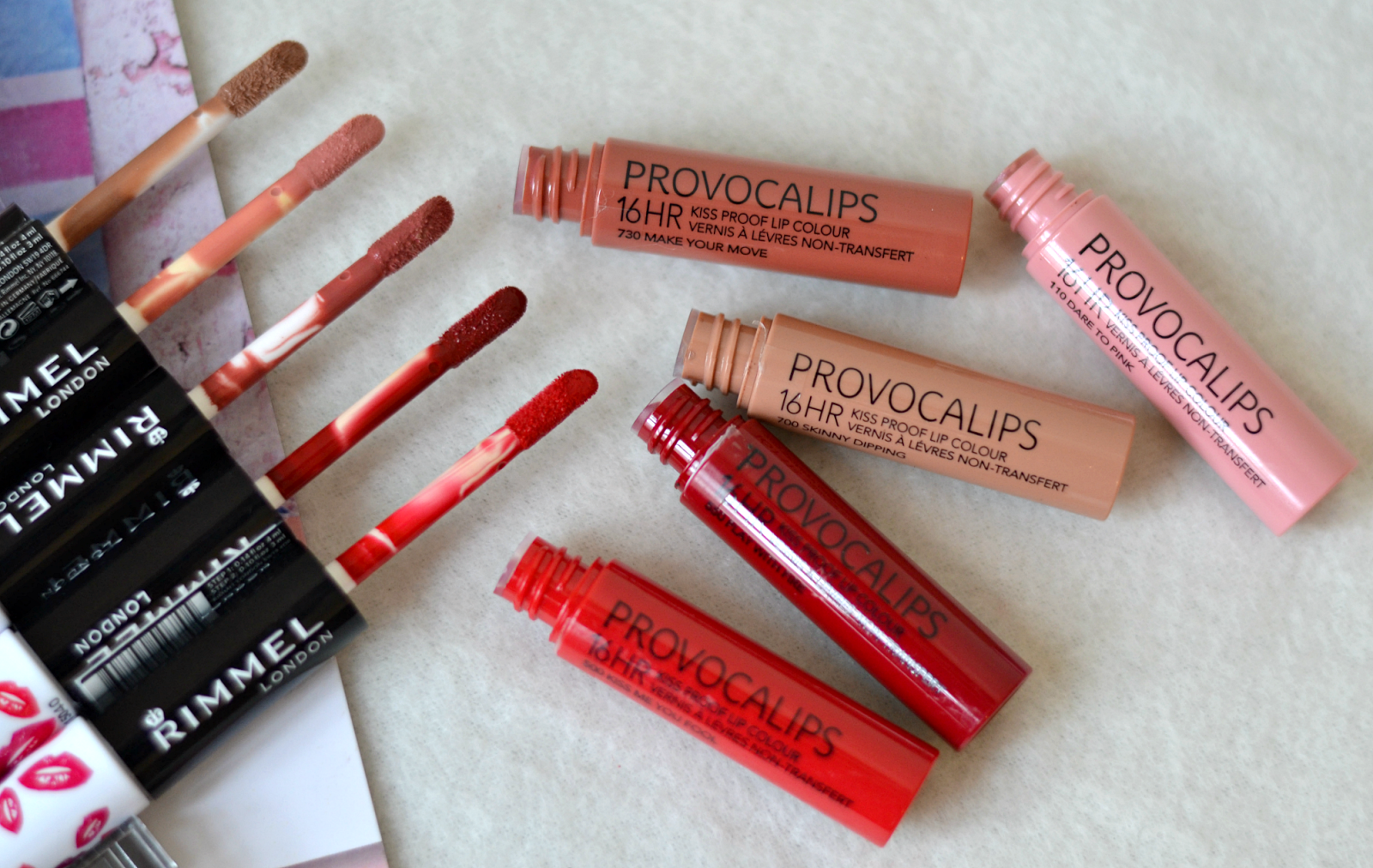 Bellynim: Provocalips by Rimmel London, Found.
