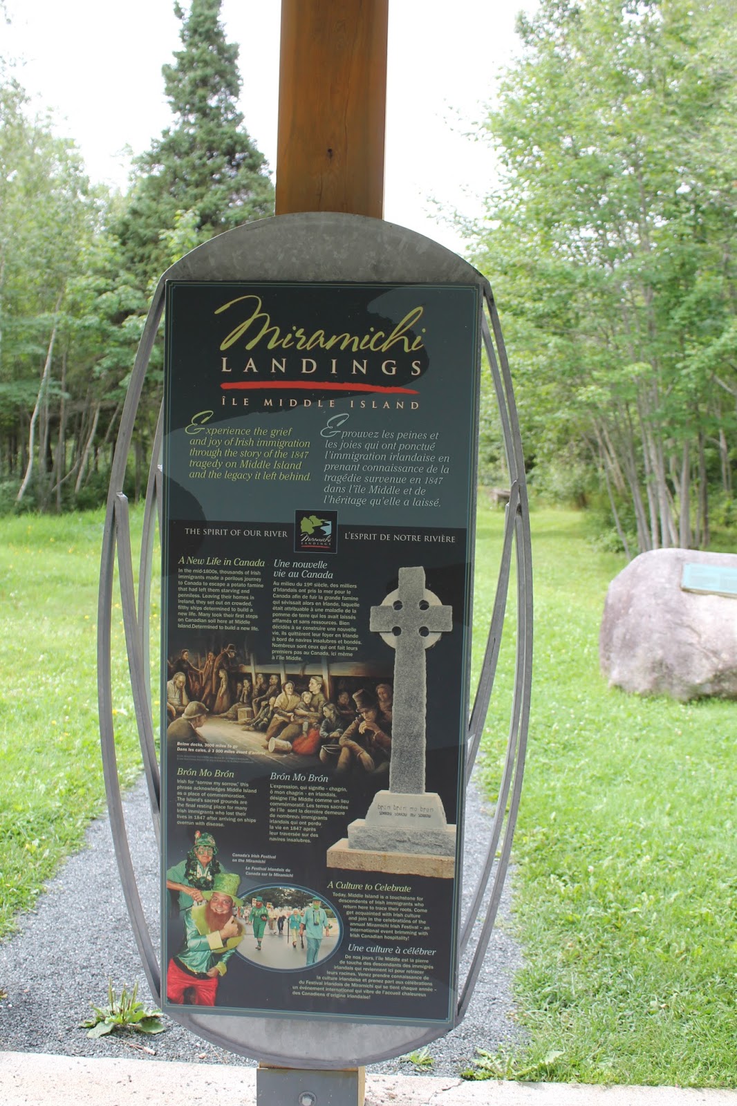 Explore Miramichi With Me: Historical Places: Middle Island Irish ...