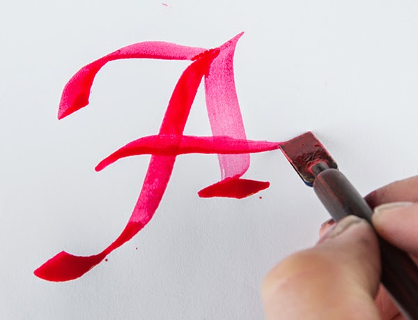 Marika KK Calligraphy: Tervetuloa kalligrafian maailmaan II