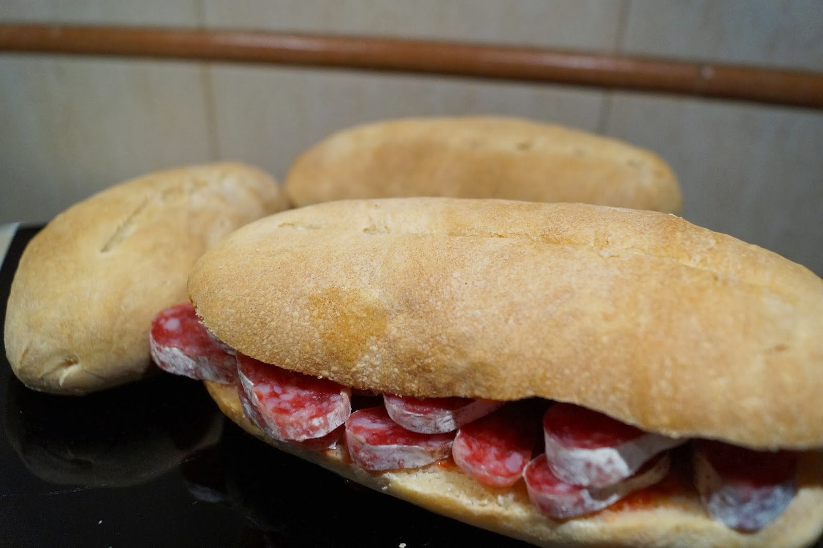 the sisters kitchen: Pan para bocadillo receta de Xavier Barriga