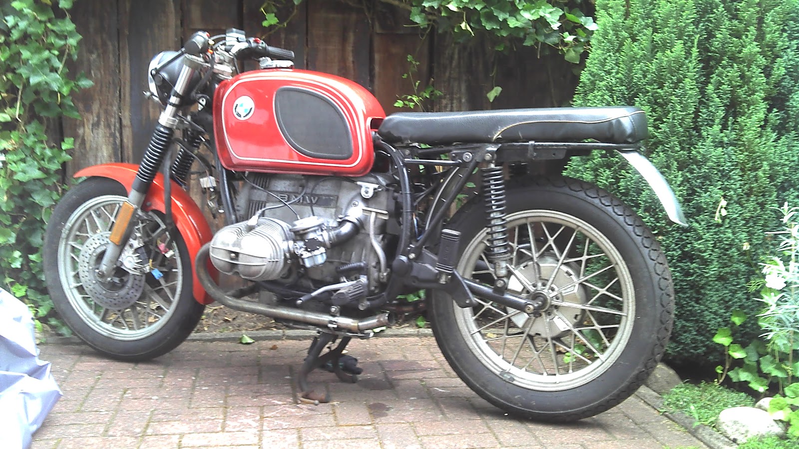 BMW R45 Classic Umbau: R45 Sitzbank Neubau