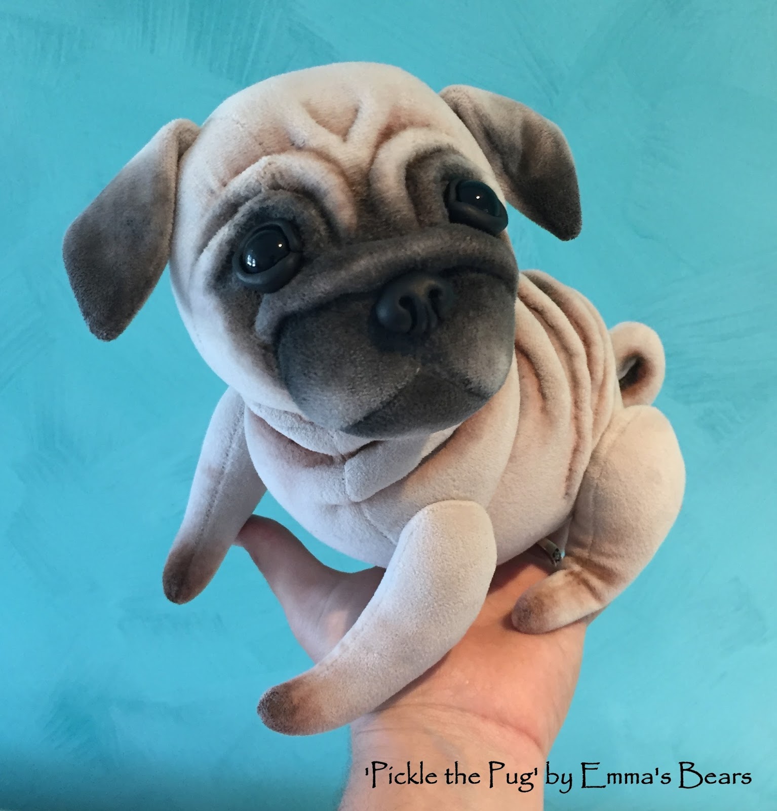 The Inner World of Emma's Bears: Pickle the Pug - Full design process ...