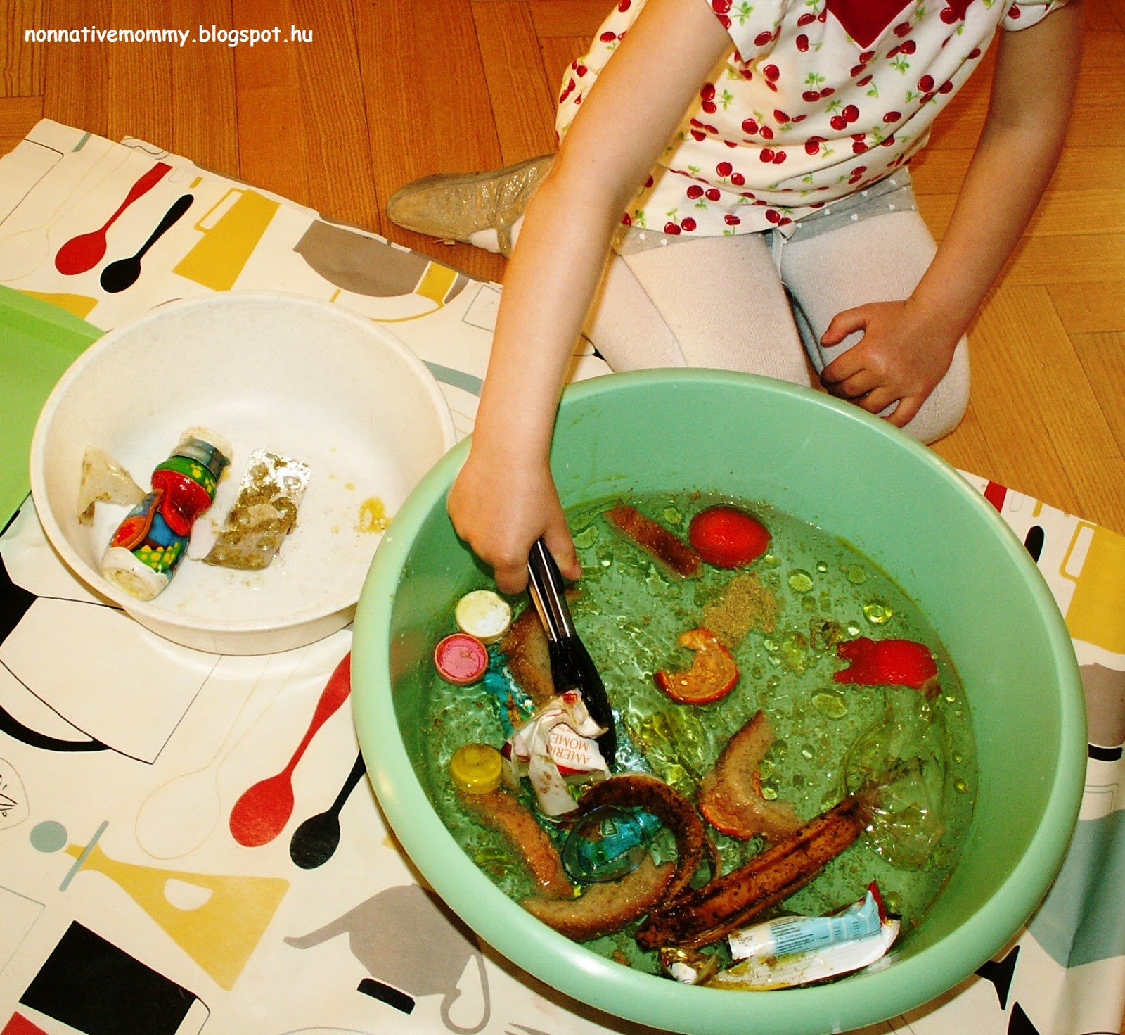 Non-native Mommy: Water pollution - the experiment