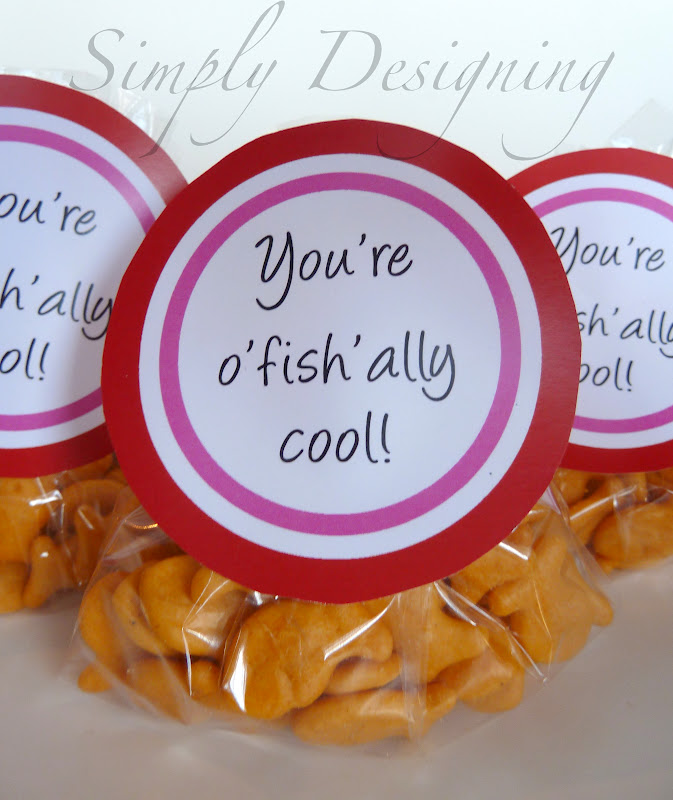 You're O'Fish'Ally Cool {FREE printable} | Simply Designing with Ashley