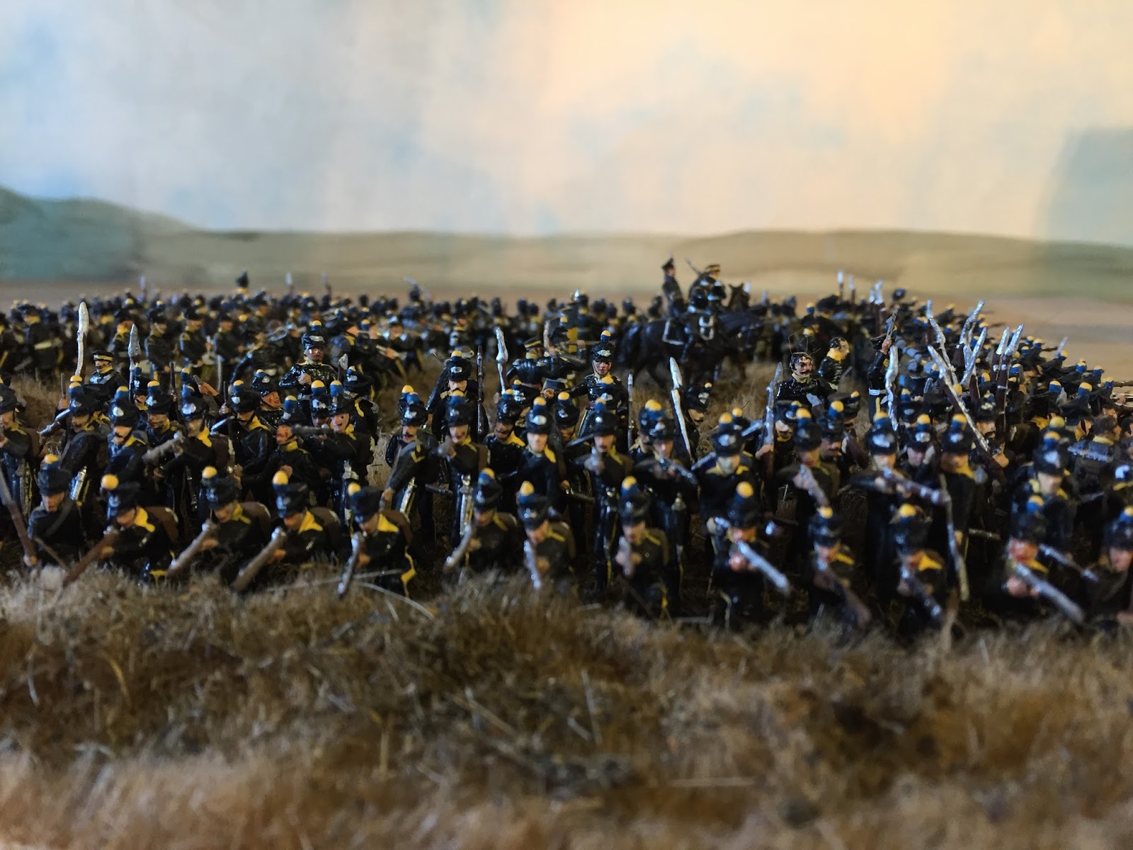 Waterloo in 20mm: Paint It Black - 2nd Light Battalion The Brunswick Corps