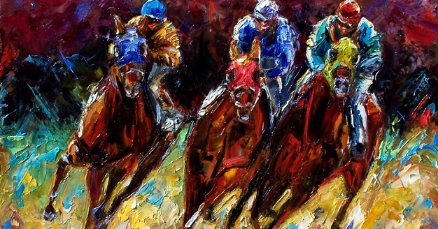 Where ART Lives Gallery Artists Group Blog: Churchill Downs, Horse Race ...
