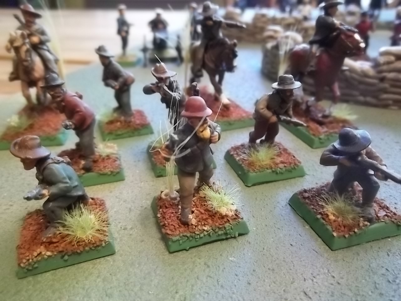 Stepman3 Wargaming: More shots Of Colonial Brits...28mm