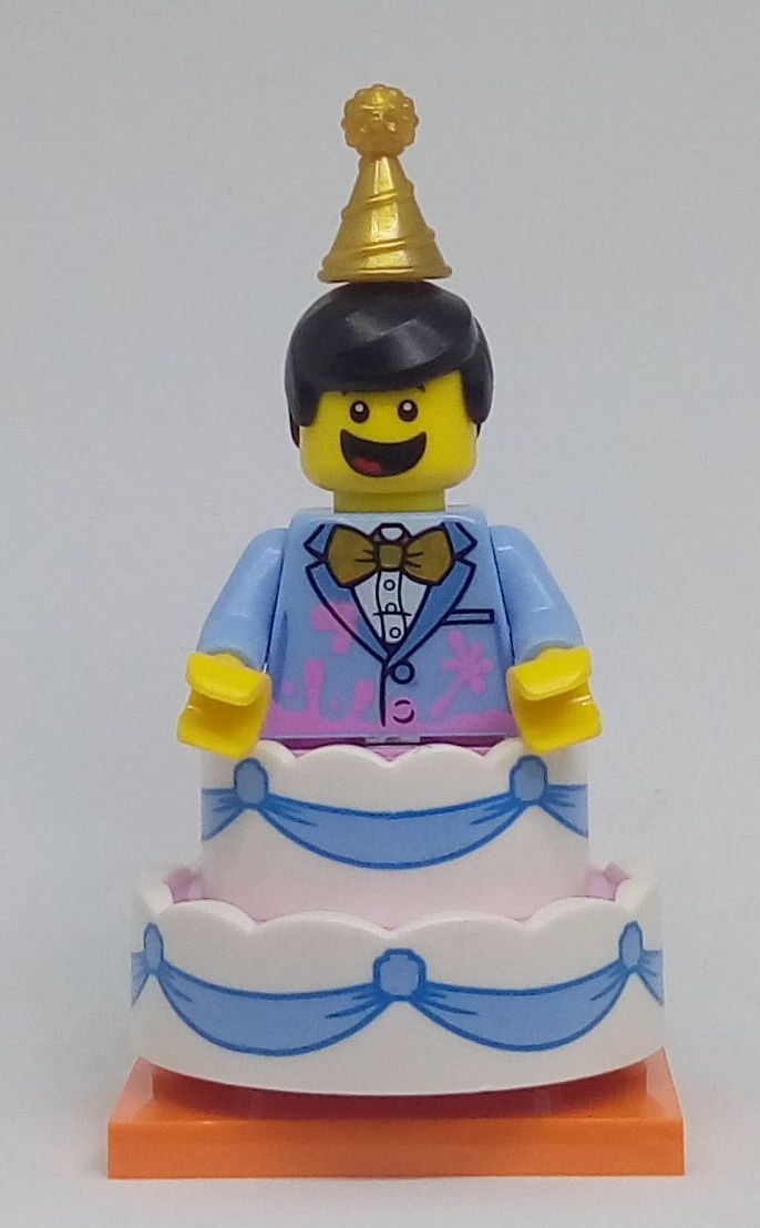 Mino Modding: Minofig: Birthday Cake Guy