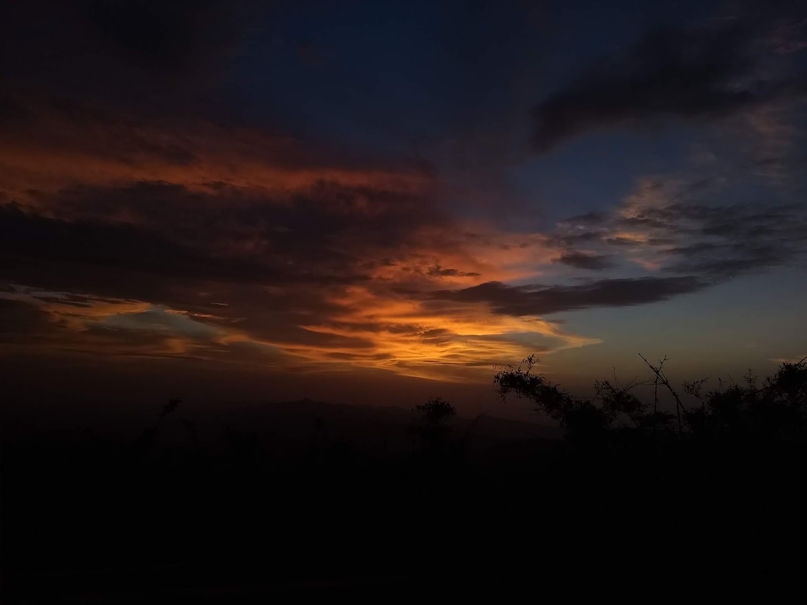 Sunset at Dhupgarh, Pachmarhi, Madhya Pradesh