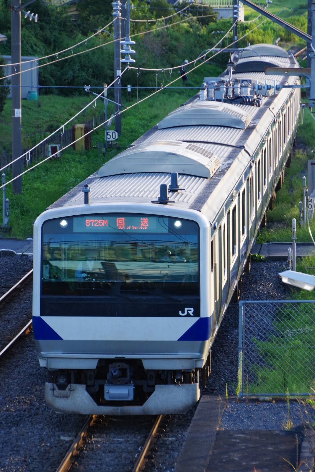 お気楽 鉄道の部屋: 9/3 E531系3000番台 K555 線路設備モニタリング装置を搭載してKY出場