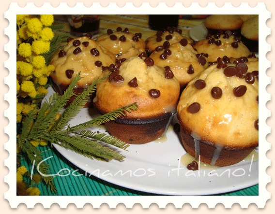 ¡Cocinamos italiano!: Muffin con gocce di cioccolato - variante al ...