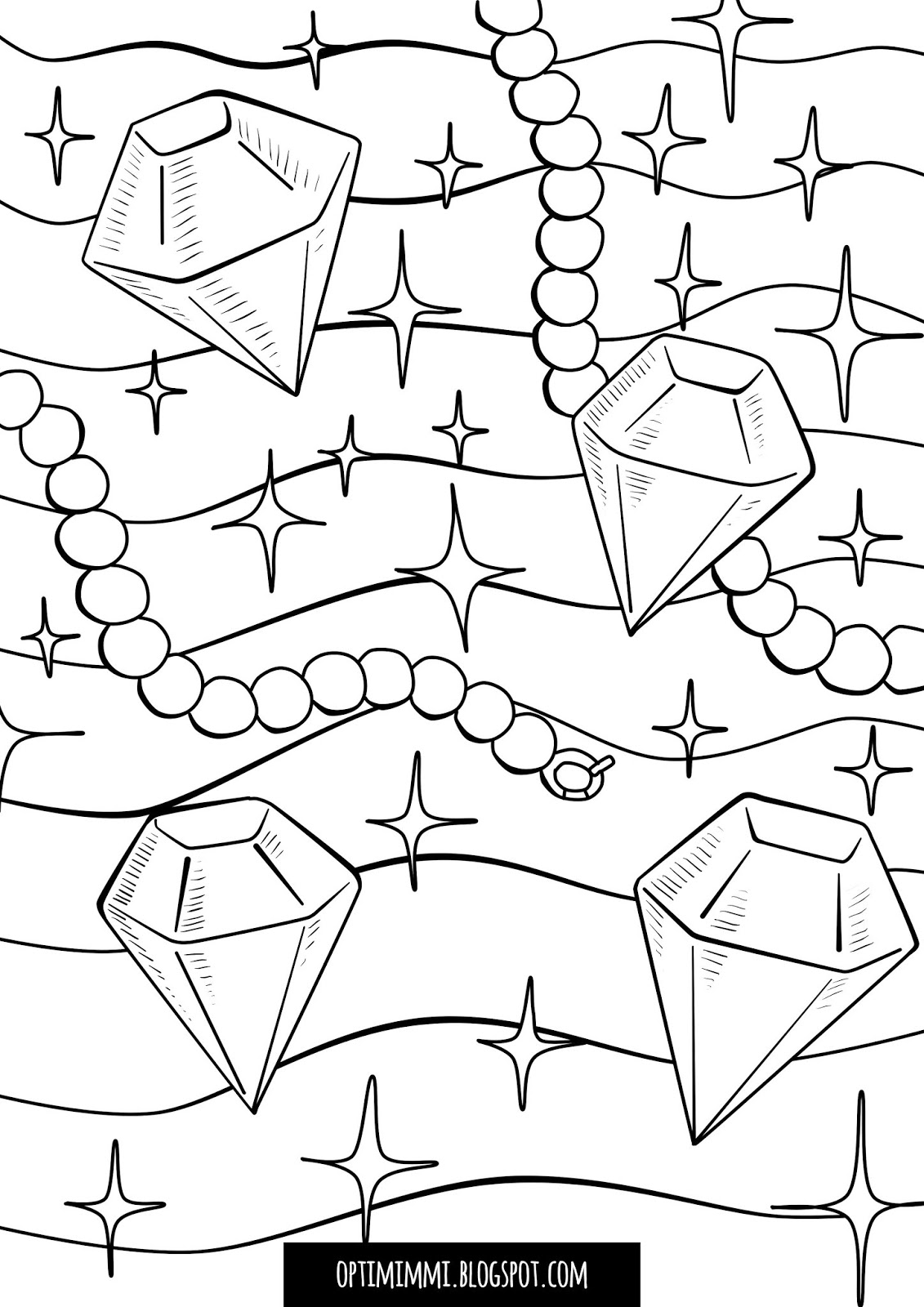 22 Expensive (Inktober 2018, a coloring page) / 22 Kallis (Inktober ...